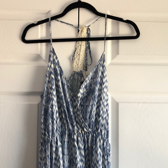 By Together | Dresses | By Together Blue White Maxi Dress Small | Poshmark